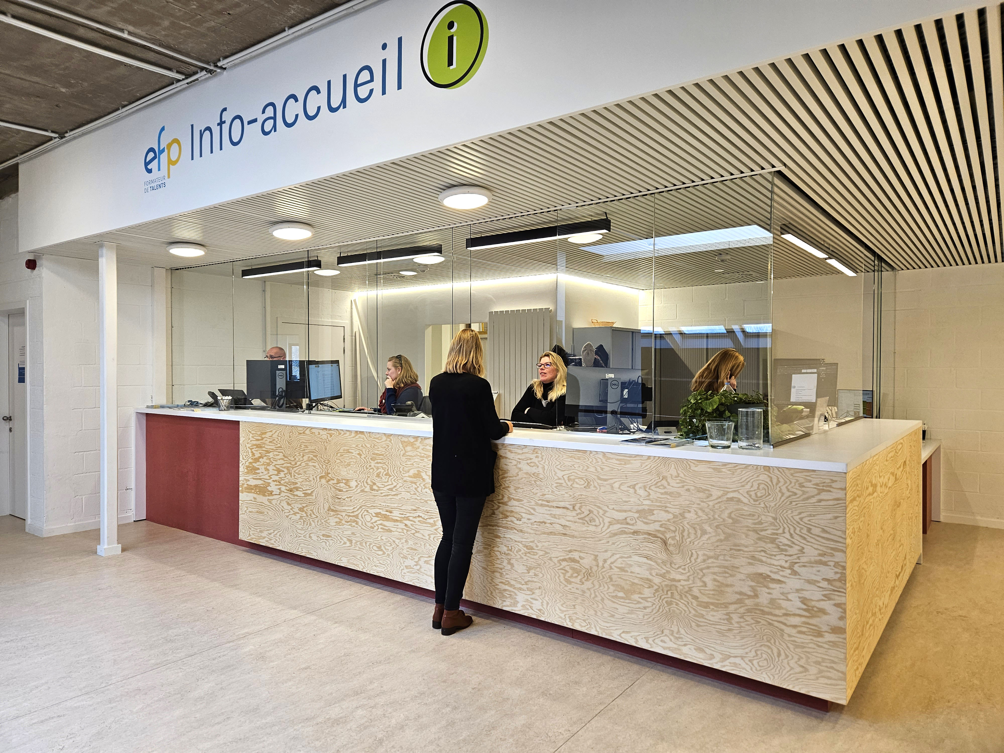 L'efp vous accueille dans ses nouveaux bureaux du site 1 - Bruxelles Uccle
